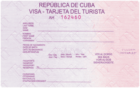 Cuba Visa Online | Easy Tourist Card